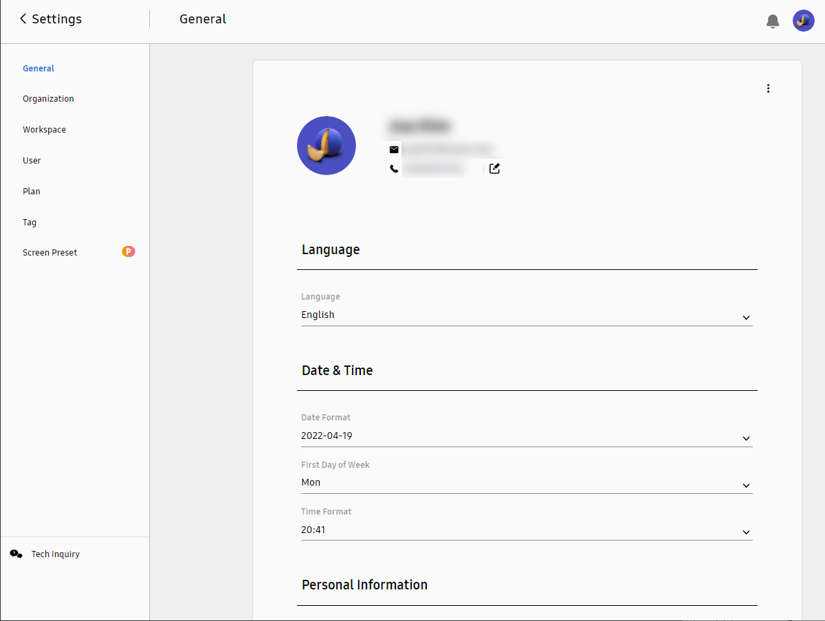 How to Edit Account Settings in VXT | VXT Services Knowledge Base